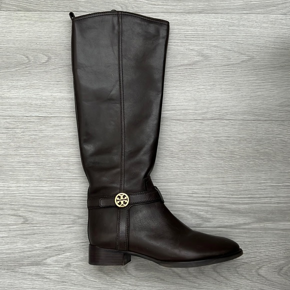 Tory Burch | Shoes | Tory Burch Brown Riding Boot | Poshmark